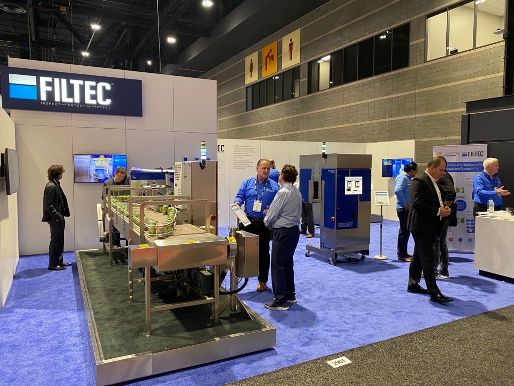 FILTEC Demonstrates End-to-End Package Inspection Live at PACK EXPO 2022