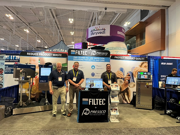 FILTEC and Pressco Technologies Present End-to-End Fill Level Inspection Solutions at Craft ...